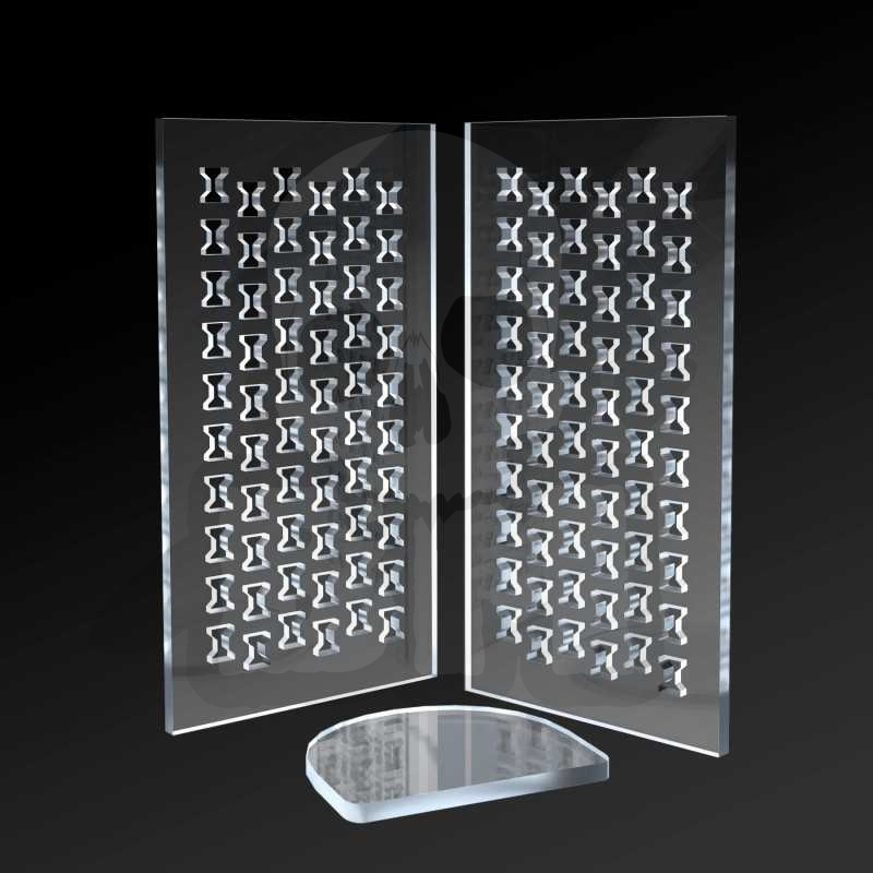 Battle-Models > Acrylic molds - H Shaped Paver - plastikowe formy